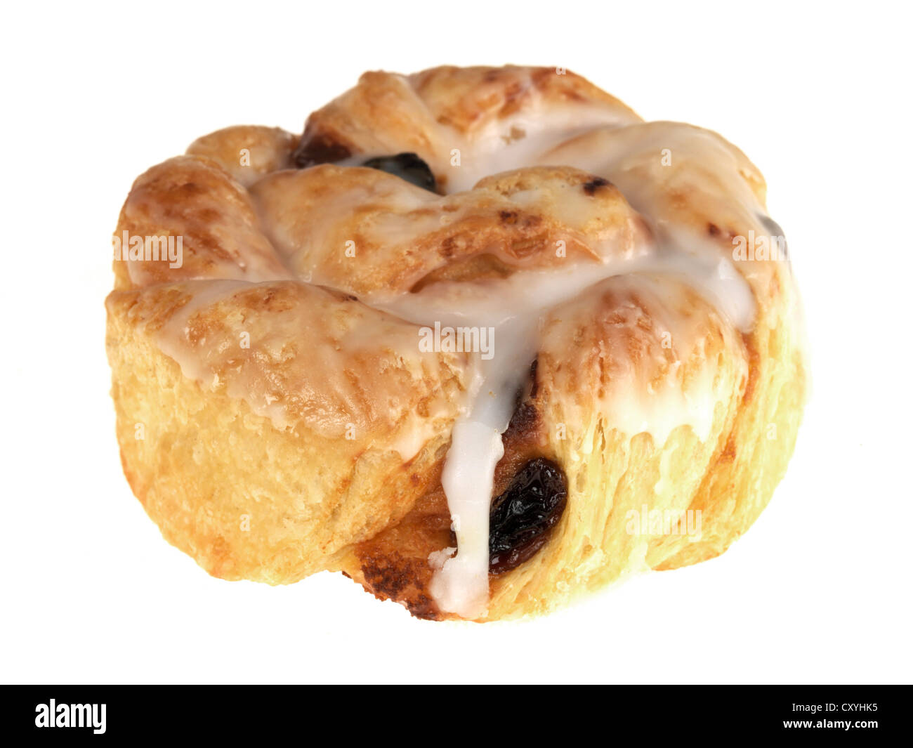Iced Danish Pastry Stock Photo - Alamy