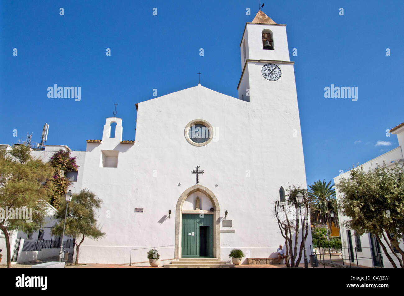 Church calella de palafrugell hi-res stock photography and images - Alamy