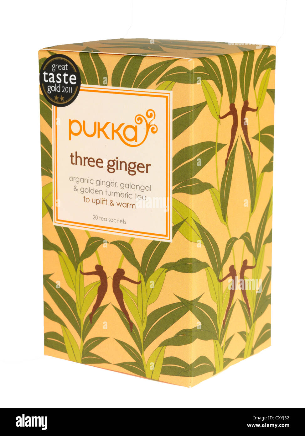 Box of Ginger Tea Bags Stock Photo - Alamy