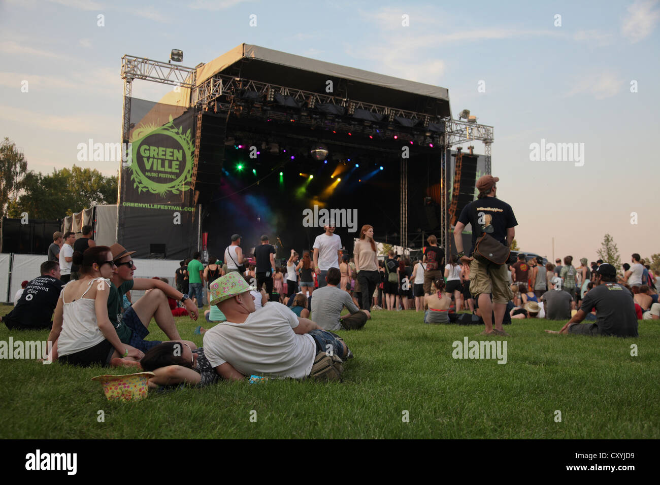 First Greenville Music Festival, Paaren im Glien, Brandenburg Stock ...