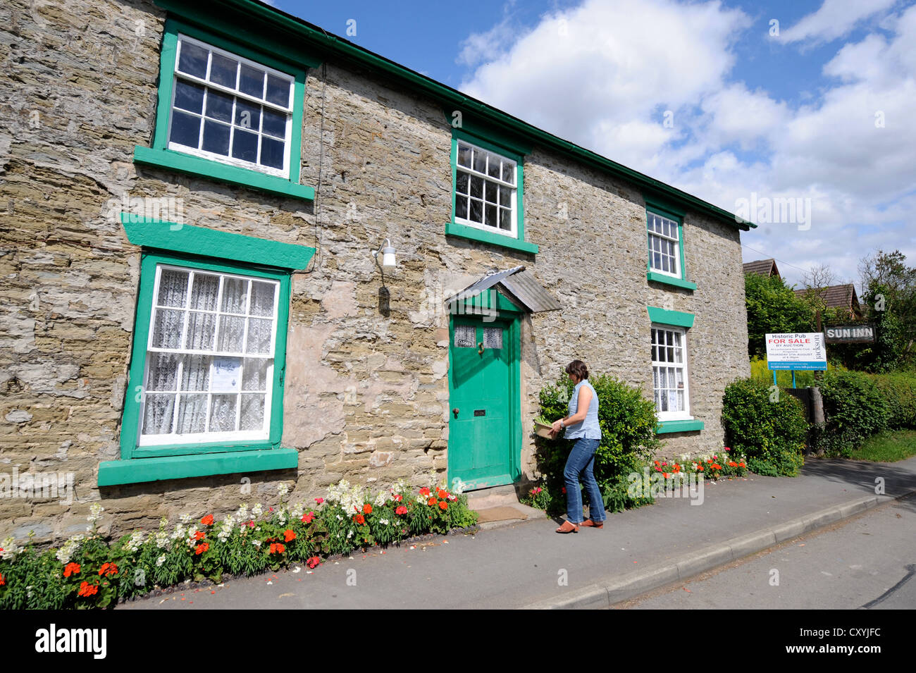 The sale of the historic parlour pub the Sun Inn in Leintwardine ...