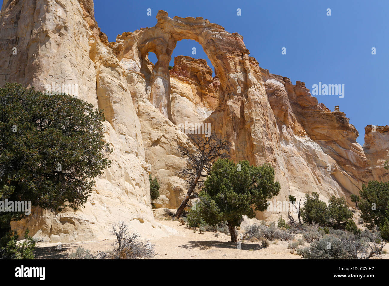 Grosvenor Arch, Grand Staircase, Escalante, Utah, USA Stock Photo - Alamy