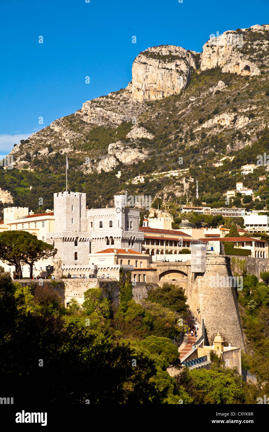 Palace monaco le rocher hi-res stock photography and images - Alamy