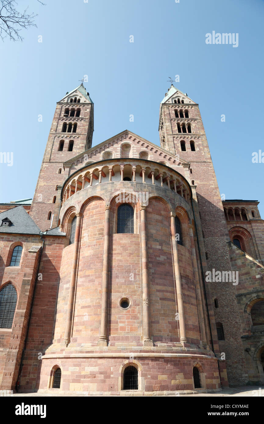 Speyer Cathedral, Kaiserdom zu Speyer cathedral, apse, Speyer ...