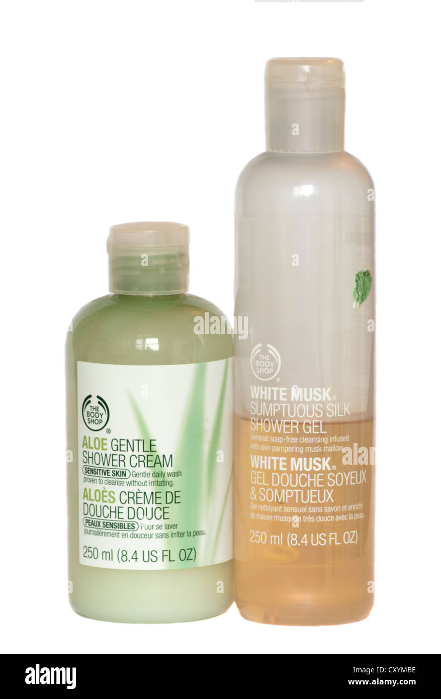 Shower gel bottles hi-res stock photography and images - Alamy