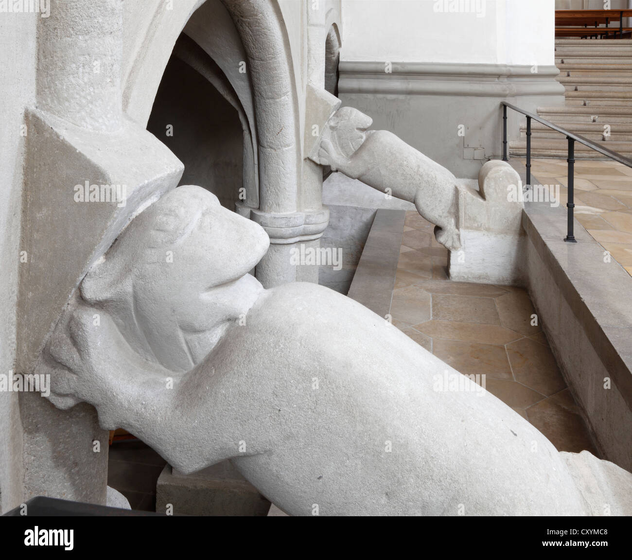 Romanesque crypt hi-res stock photography and images - Alamy