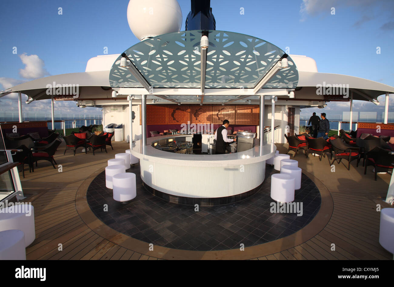 Celebrity Reflection cruise ship, launched in October 2012. Photo of th ...