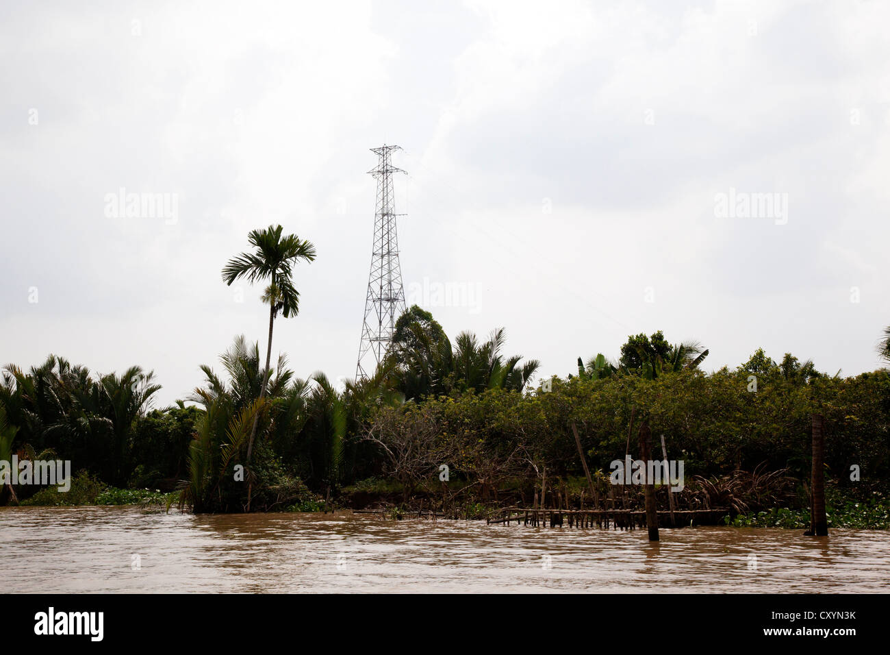 Pylon by the Delta Stock Photo - Alamy