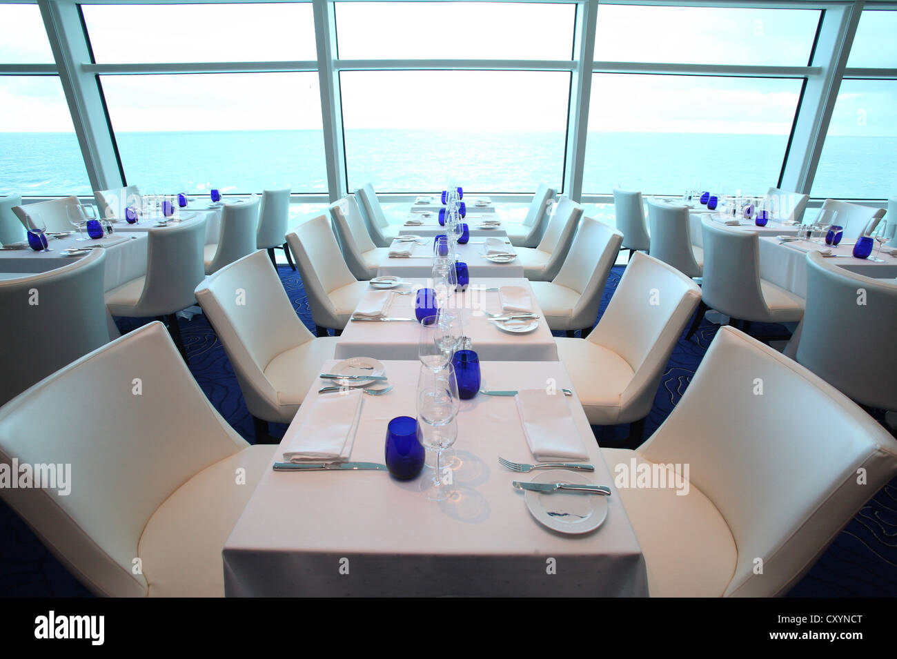 Celebrity Reflection cruise ship, launched in October 2012. Blu ...