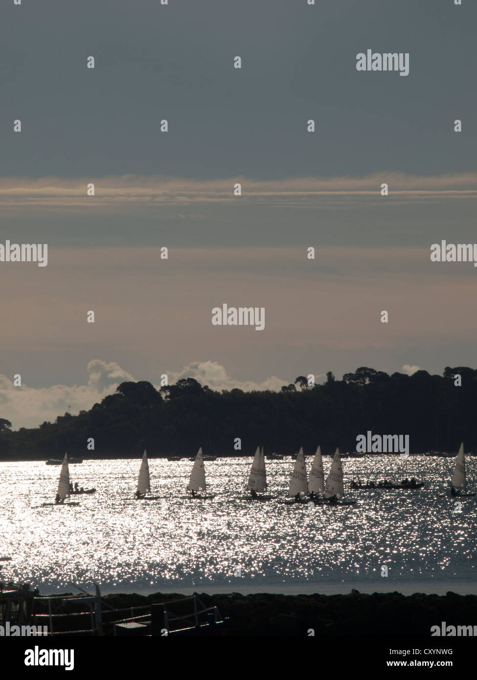Harbor yachts sail boats hi-res stock photography and images - Alamy