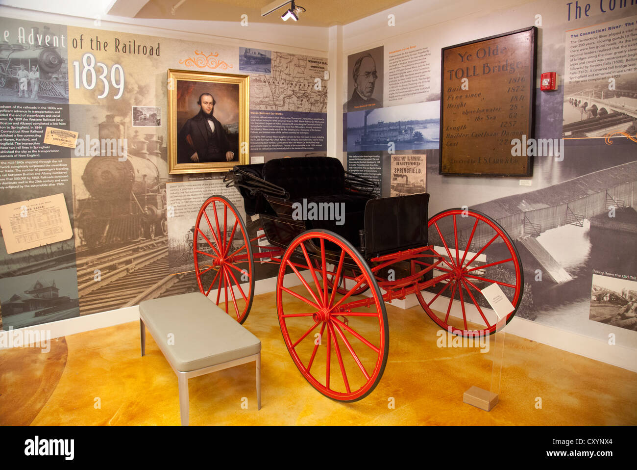 Museum of Springfield history Stock Photo - Alamy