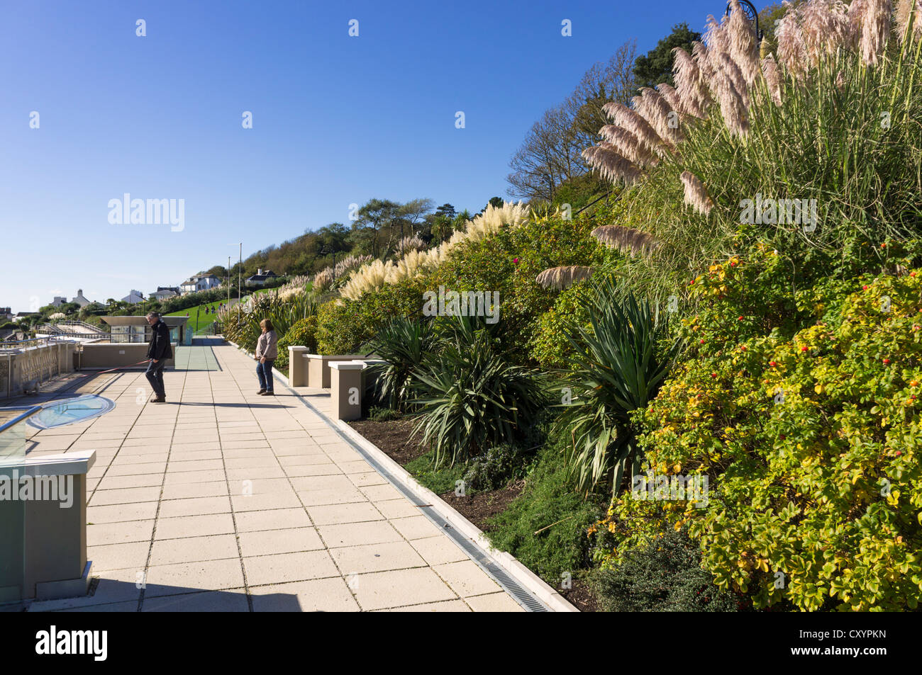 Langmoor public gardens, Lyme Regis Dorset, UK Stock Photo - Alamy