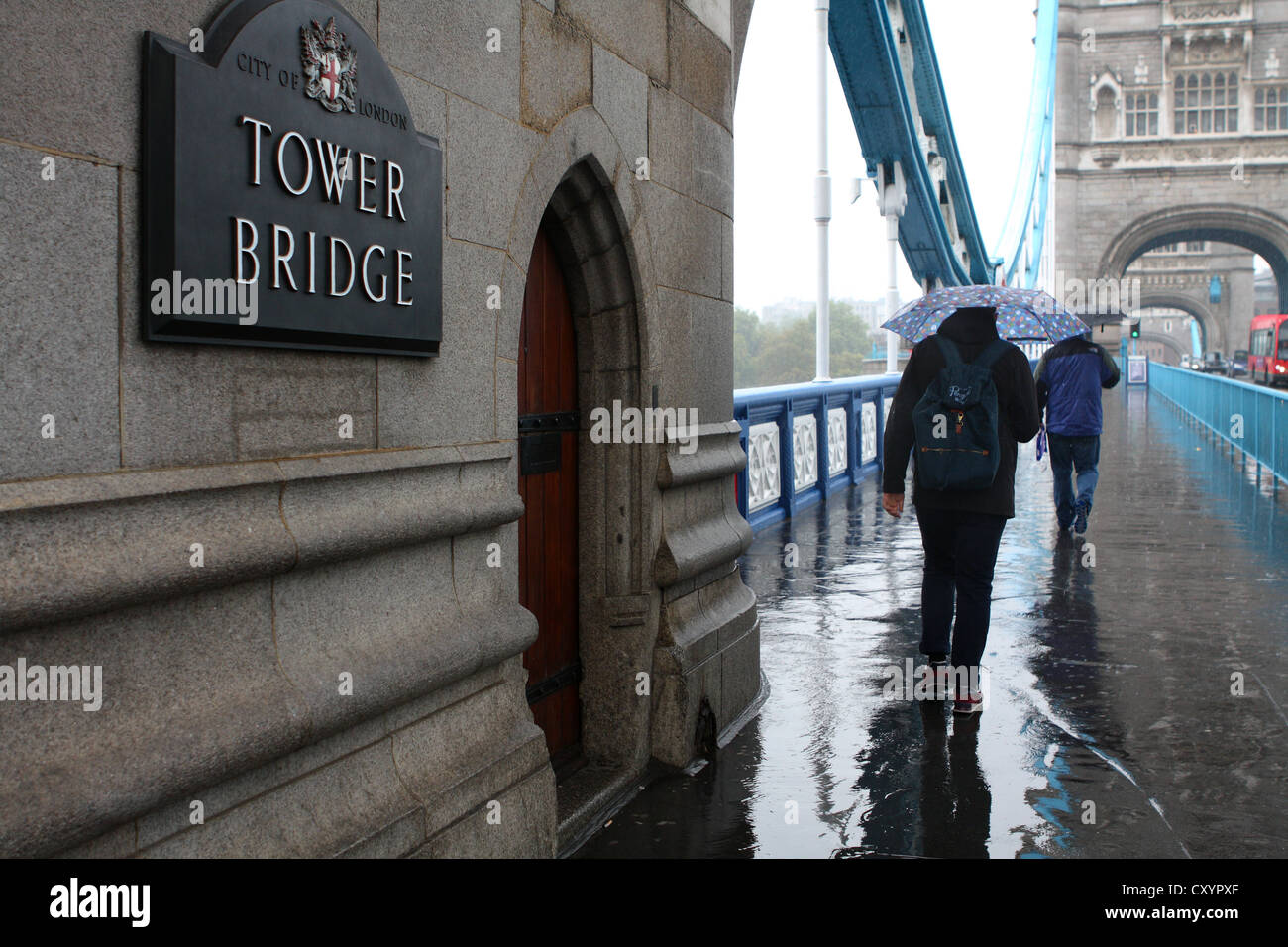 Visitor walking under bridge hi-res stock photography and images - Alamy