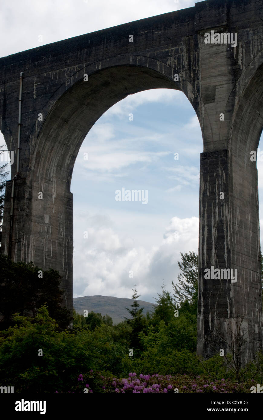 Scotland - Glenfinnan Viaduct railway bridge Stock Photo - Alamy