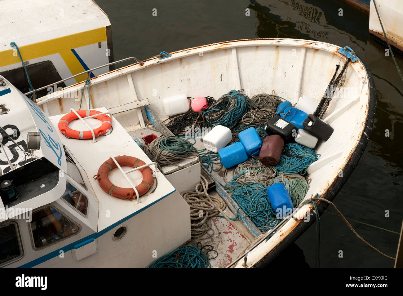 French Fishing Boats / Trawlers Boulogne-Sur-Mer France Europe Stock ...