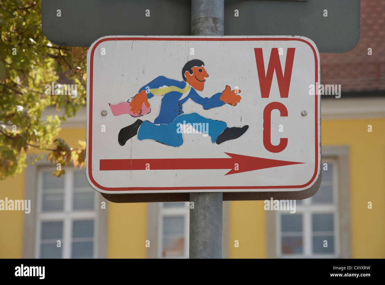 German signs toilets hi-res stock photography and images - Alamy