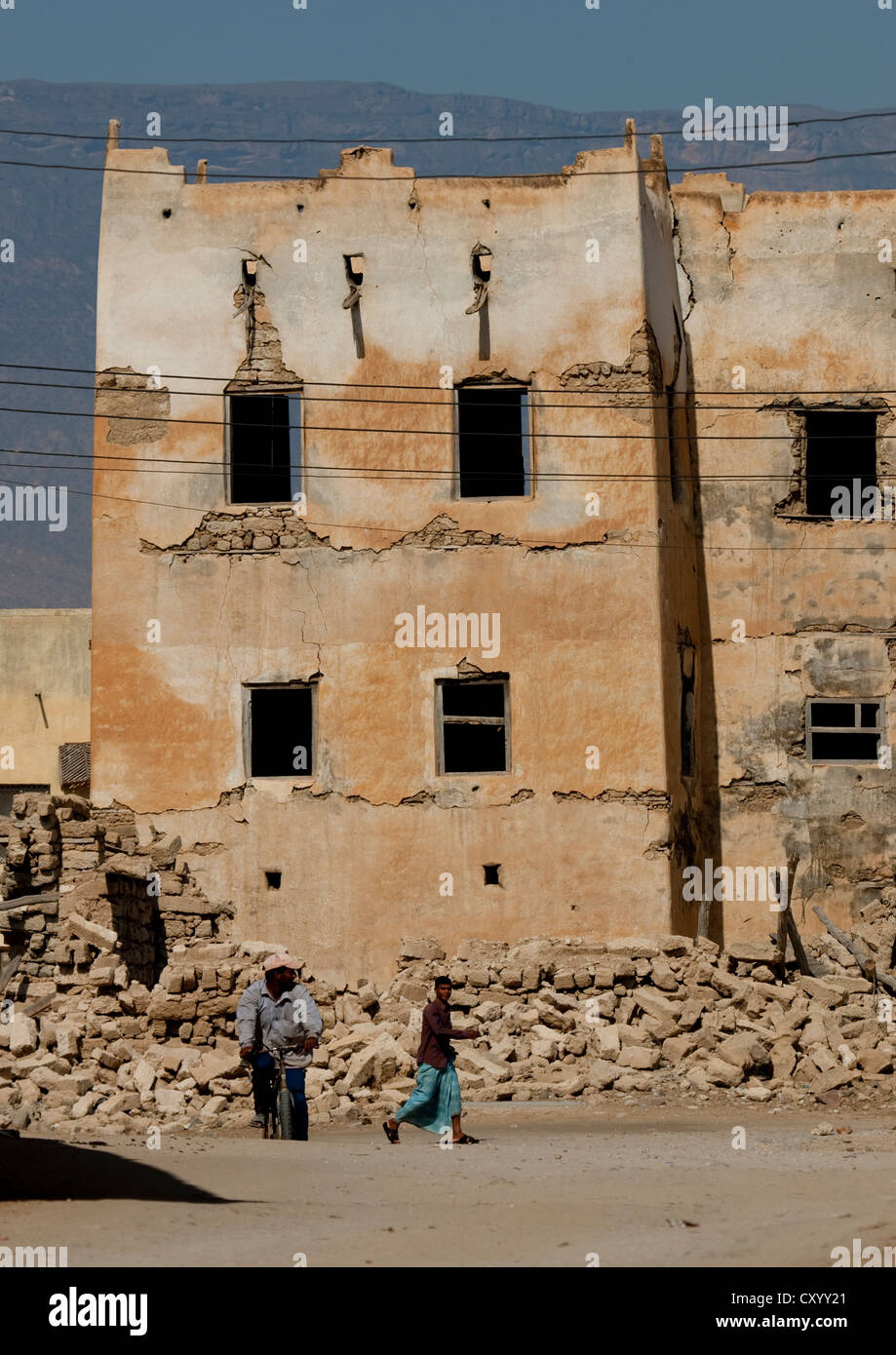 Ruined Old House, Mirbat, Oman Stock Photo - Alamy