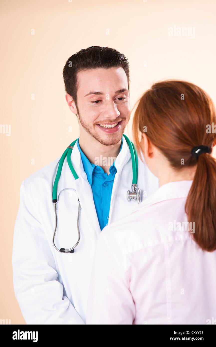 Young woman patients visiting hi-res stock photography and images - Alamy