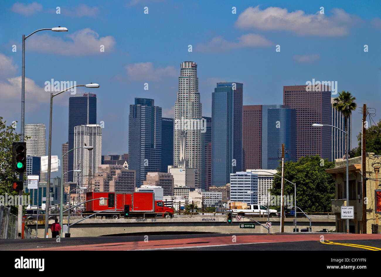 Los Angeles cityscape Stock Photo - Alamy