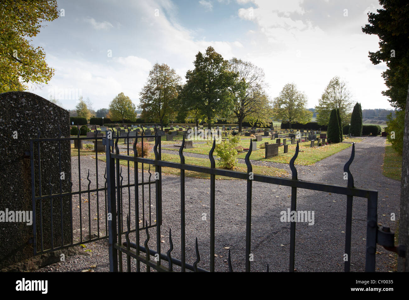 Knivsta church, Knivsta (Sweden Stock Photo - Alamy