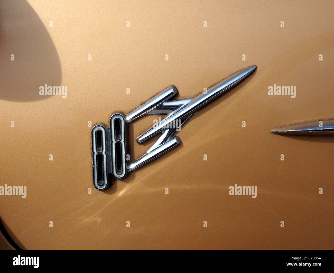 Oldsmobile 88 emblem Stock Photo - Alamy