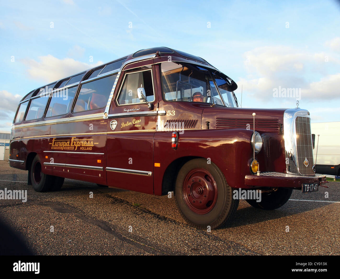 1959 Mercedes-Benz L312slash48 vintage bus Stock Photo - Alamy