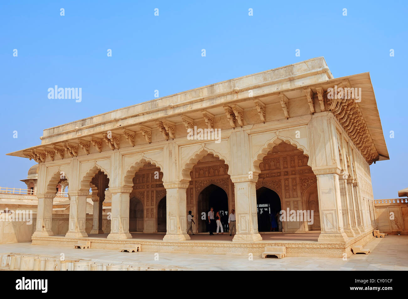 Red Fort, Agra, Uttar Pradesh, India, Asia Stock Photo - Alamy