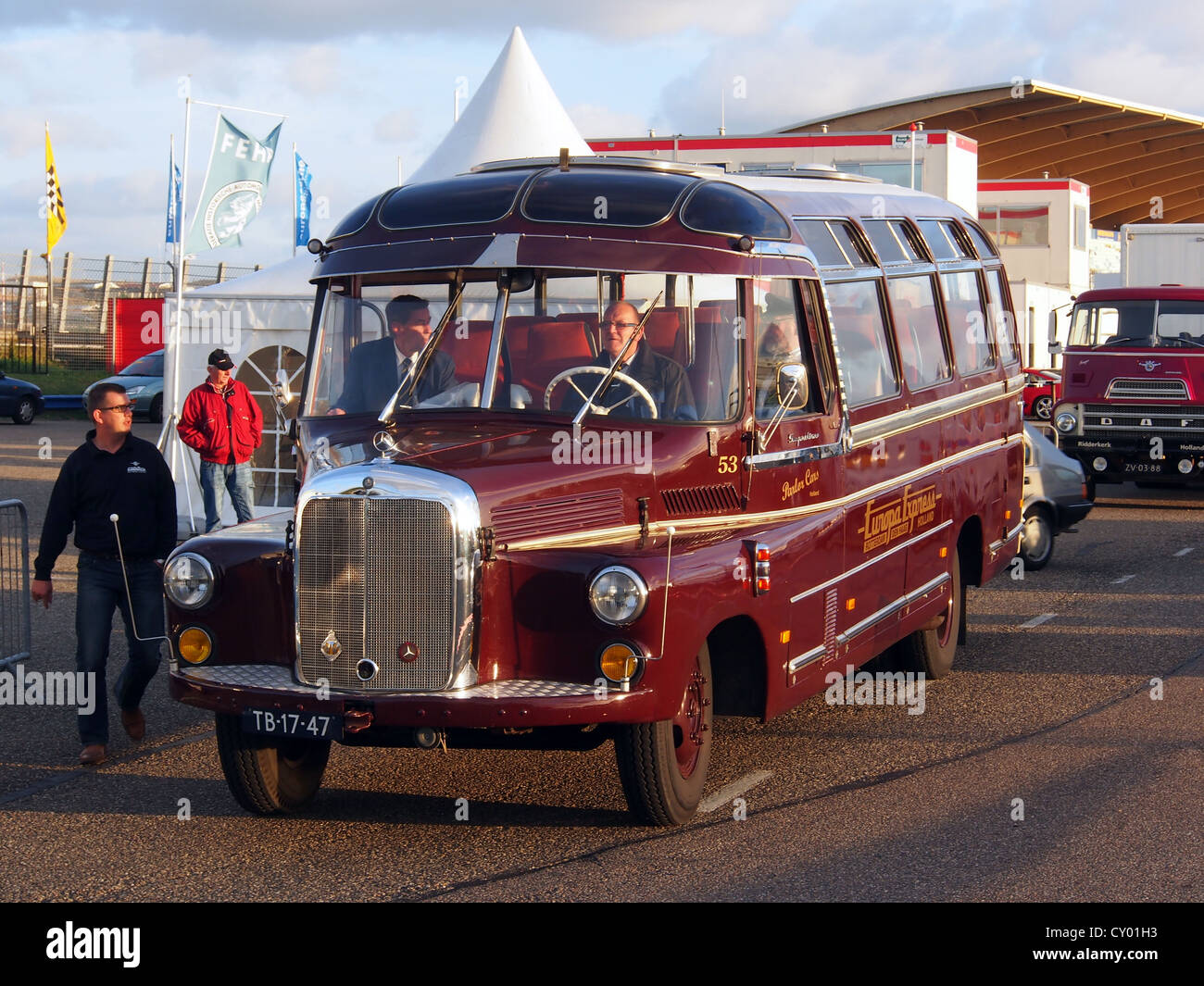 1959 mercedes benz l312slash48 vintage bus hi-res stock photography and ...