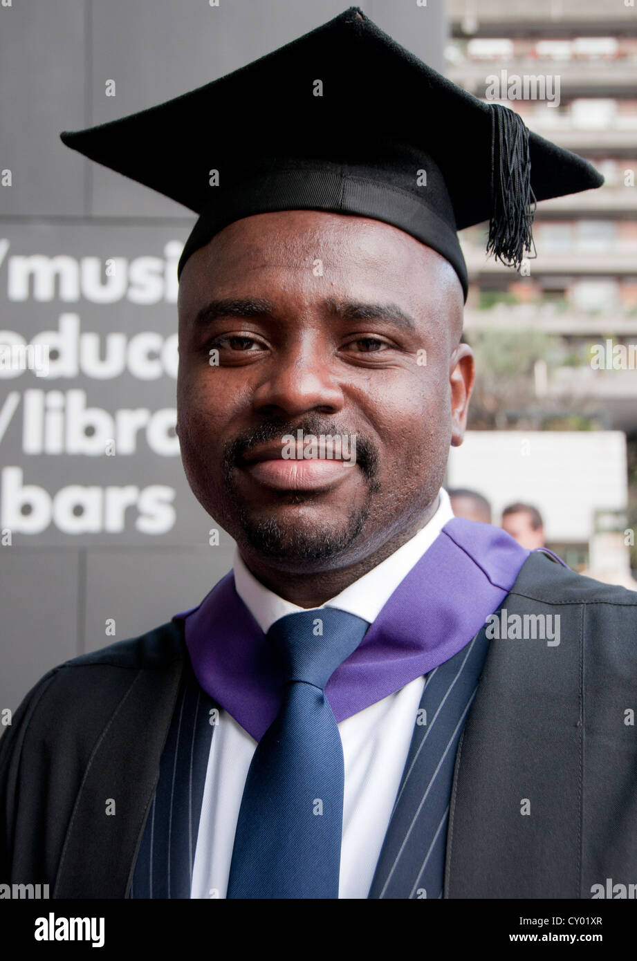 Graduate from metropolitan university london hi-res stock photography ...