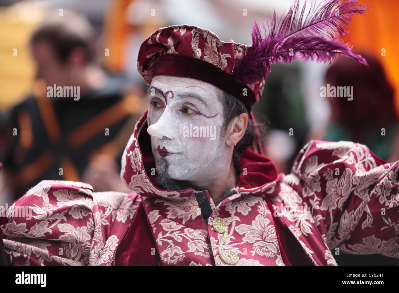 la feria medieval en hondarribia, pais vasco The medieval fair in ...