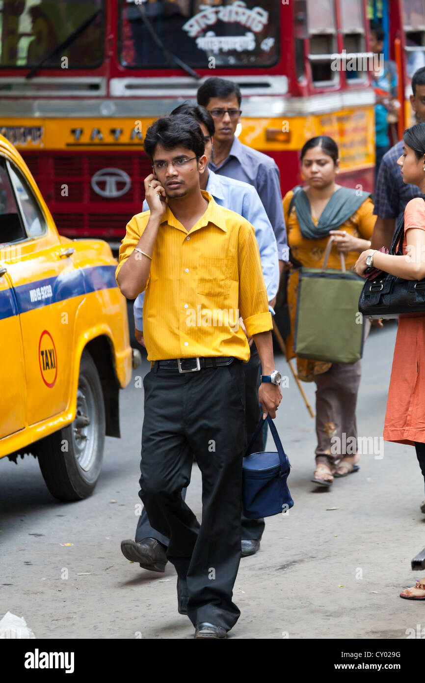Typical Street Life in Kolkata, India Stock Photo - Alamy