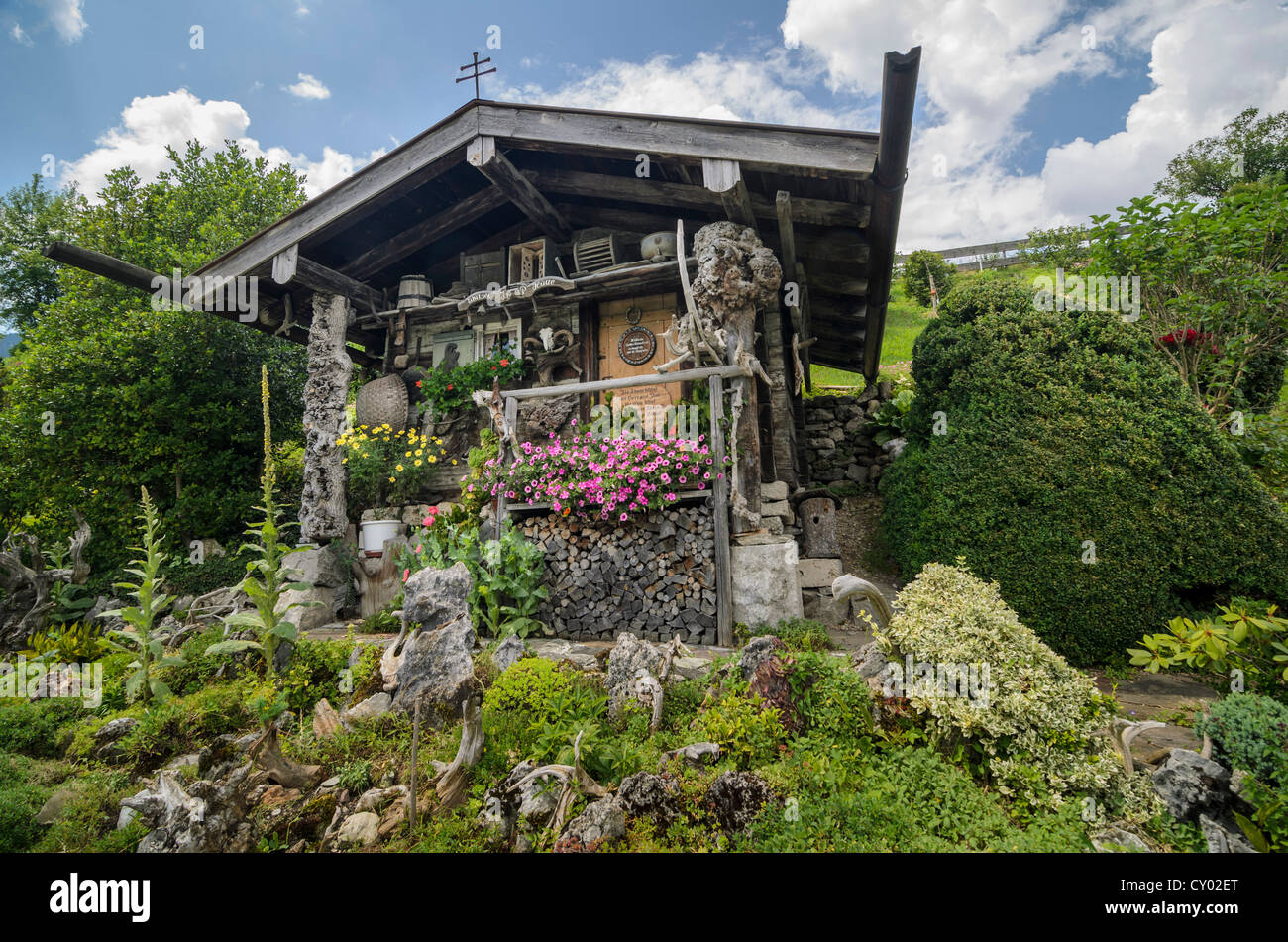 Traditional Wooden Alpine House High Resolution Stock Photography and ...
