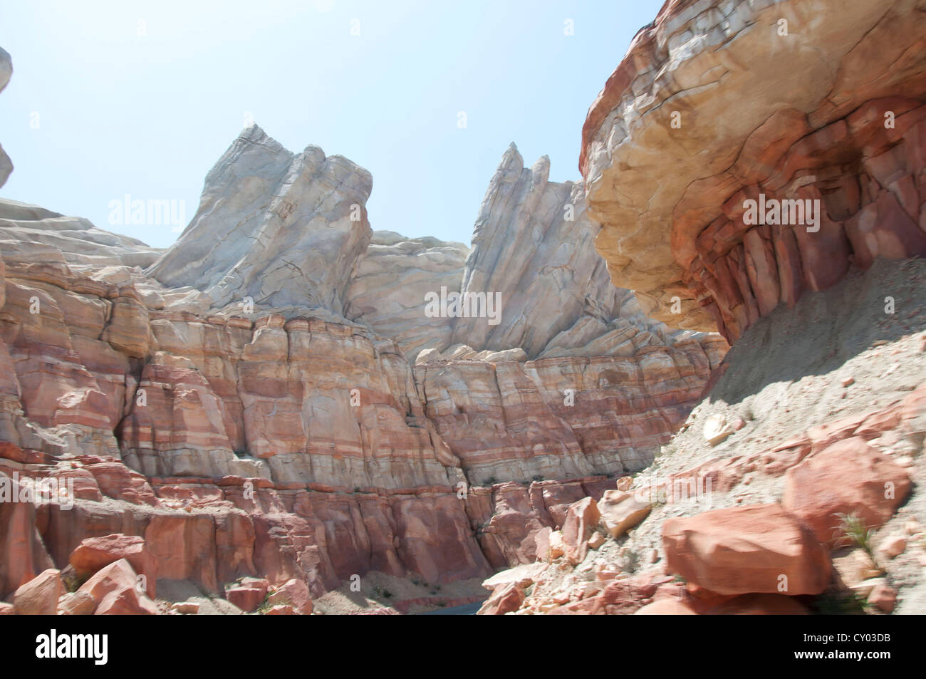 Grand canyon cars land Disneyland in Anaheim California Stock Photo - Alamy
