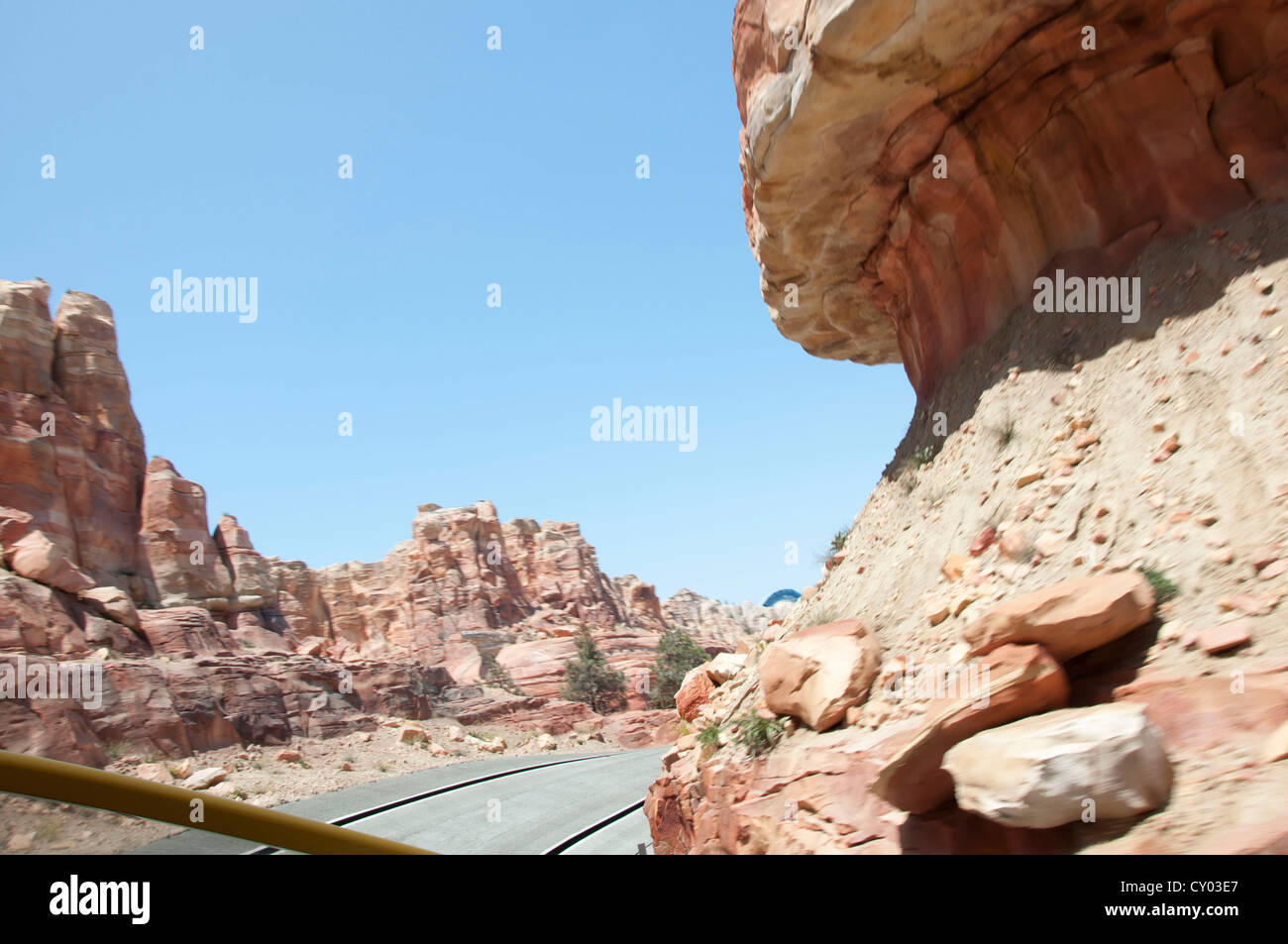 Grand canyon cars land Disneyland in Anaheim California Stock Photo - Alamy