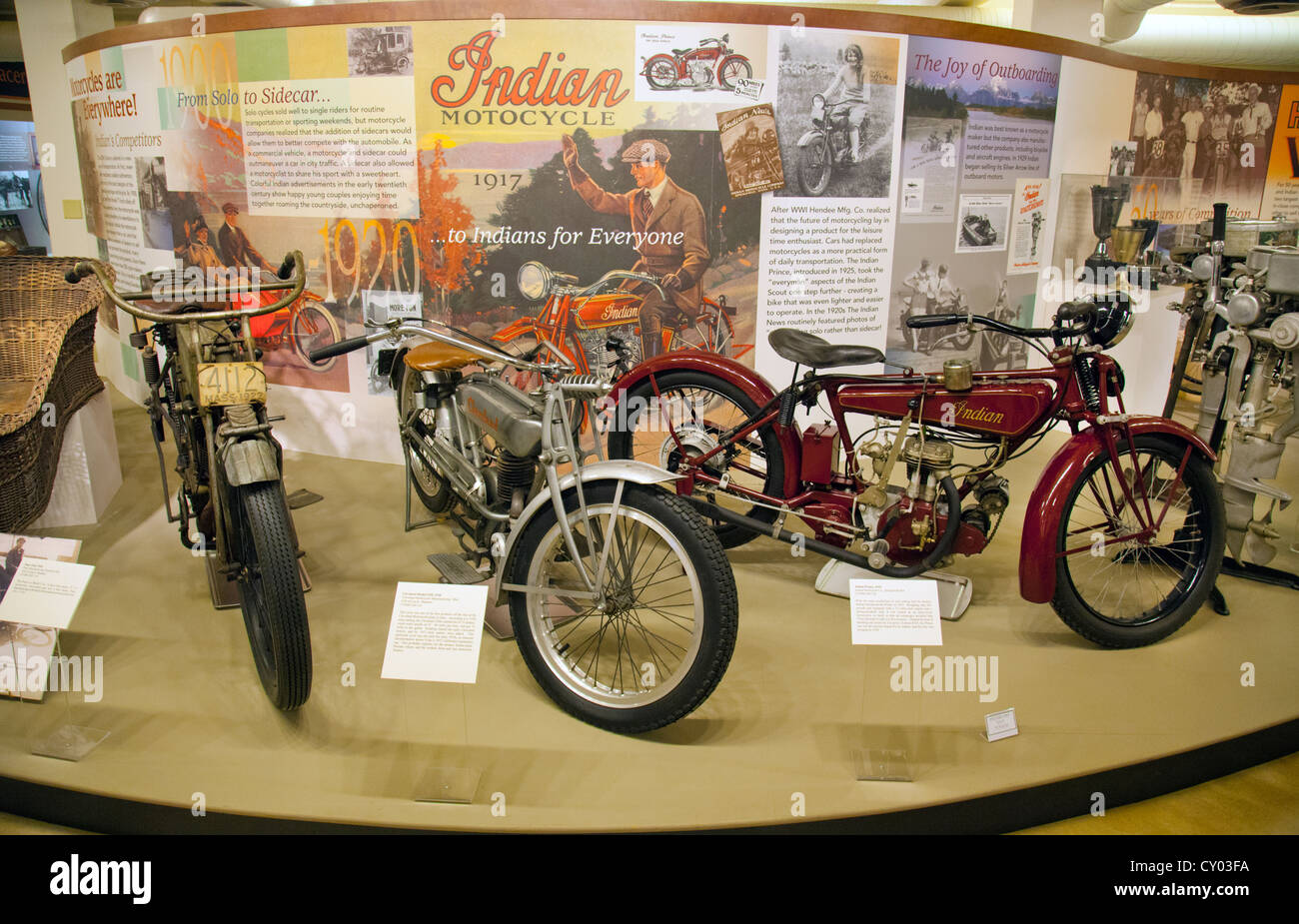 Museum of Springfield history Stock Photo - Alamy