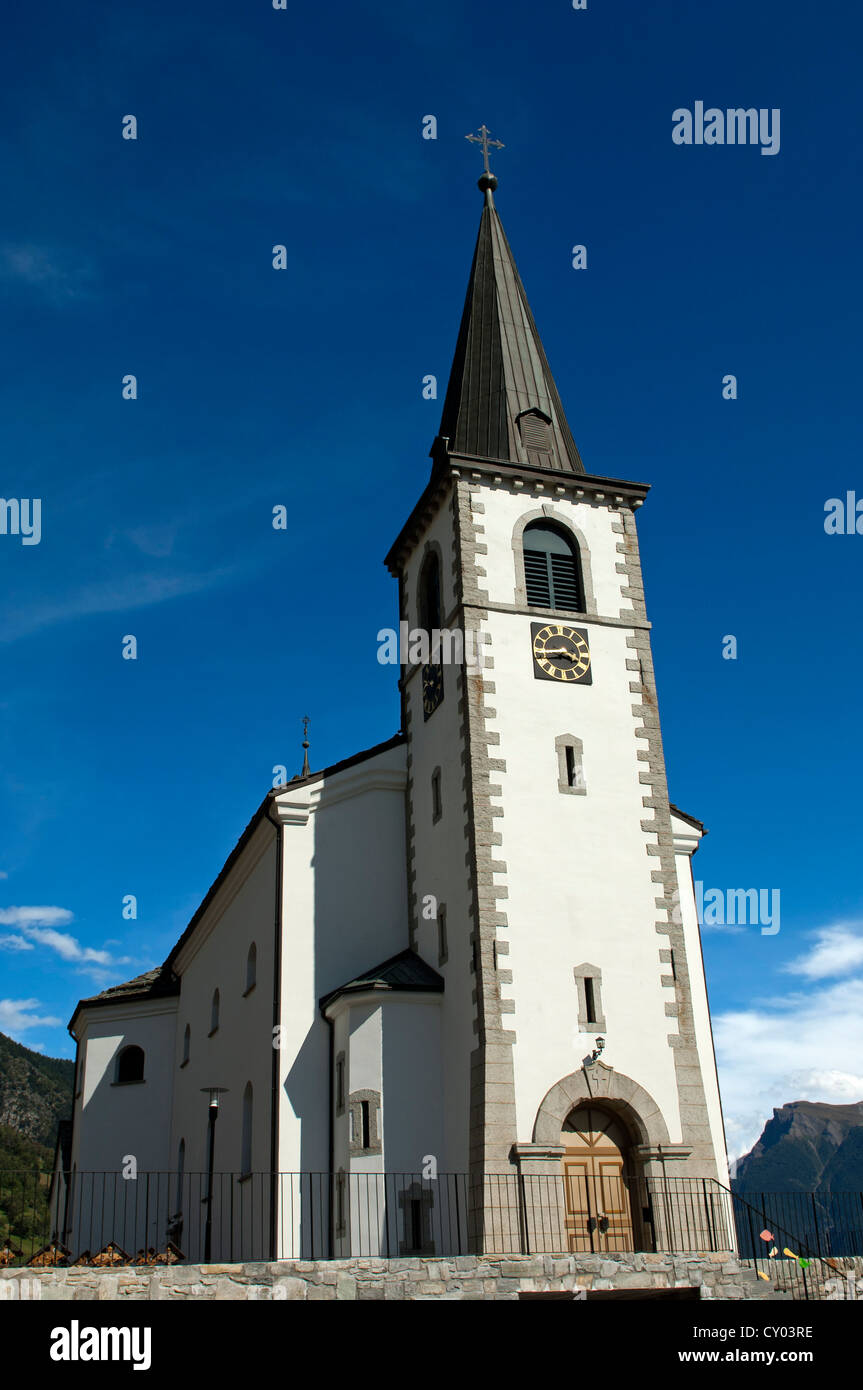Swiss village church hi-res stock photography and images - Alamy