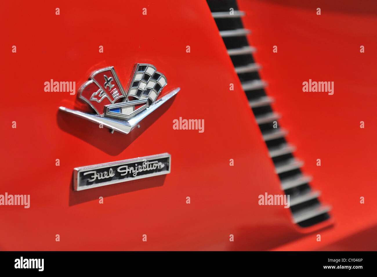 Chevrolet corvette logo hi-res stock photography and images - Alamy