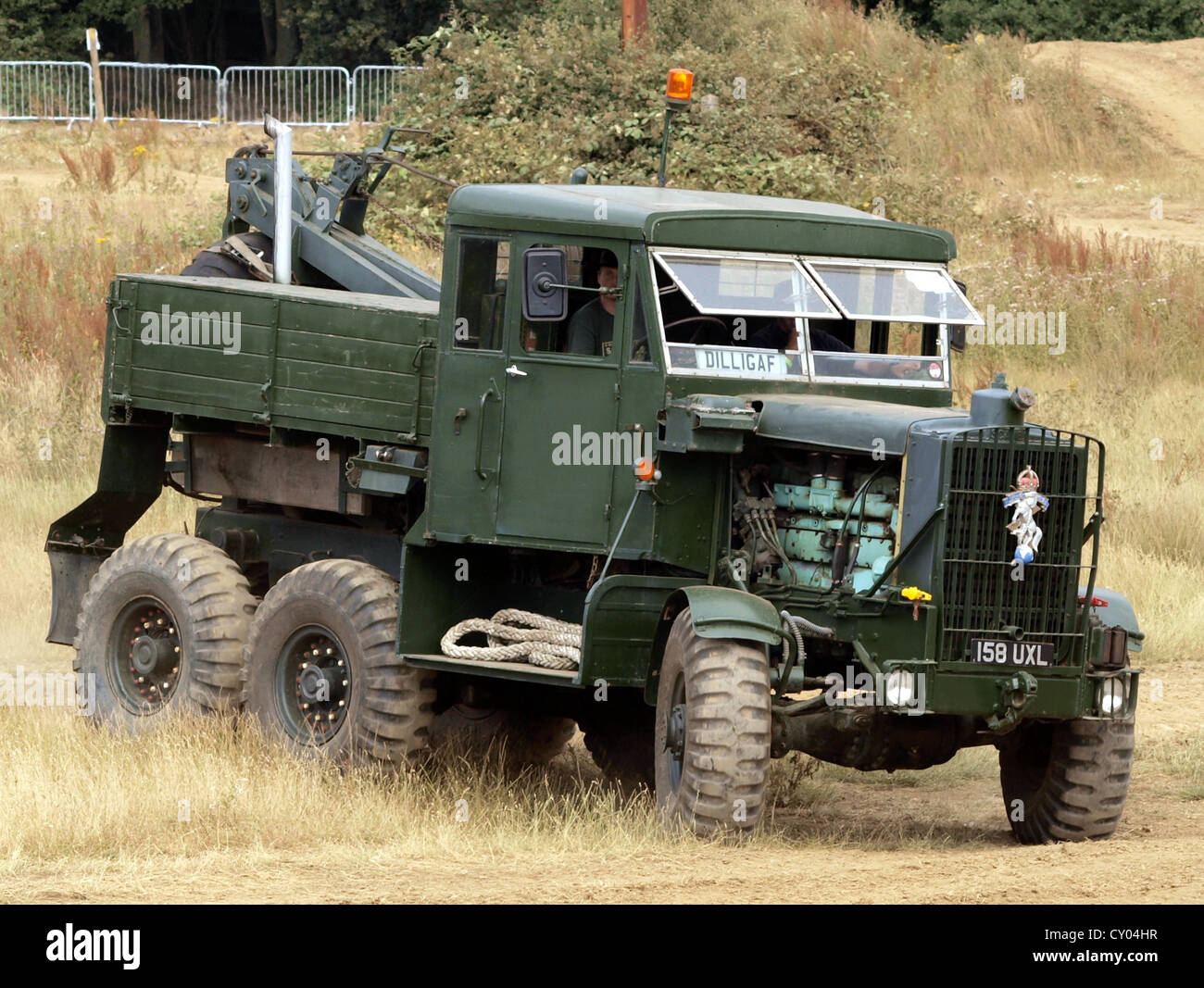 Scammel Pioneer 6x4 Recovery Vehicle Stock Photo - Alamy