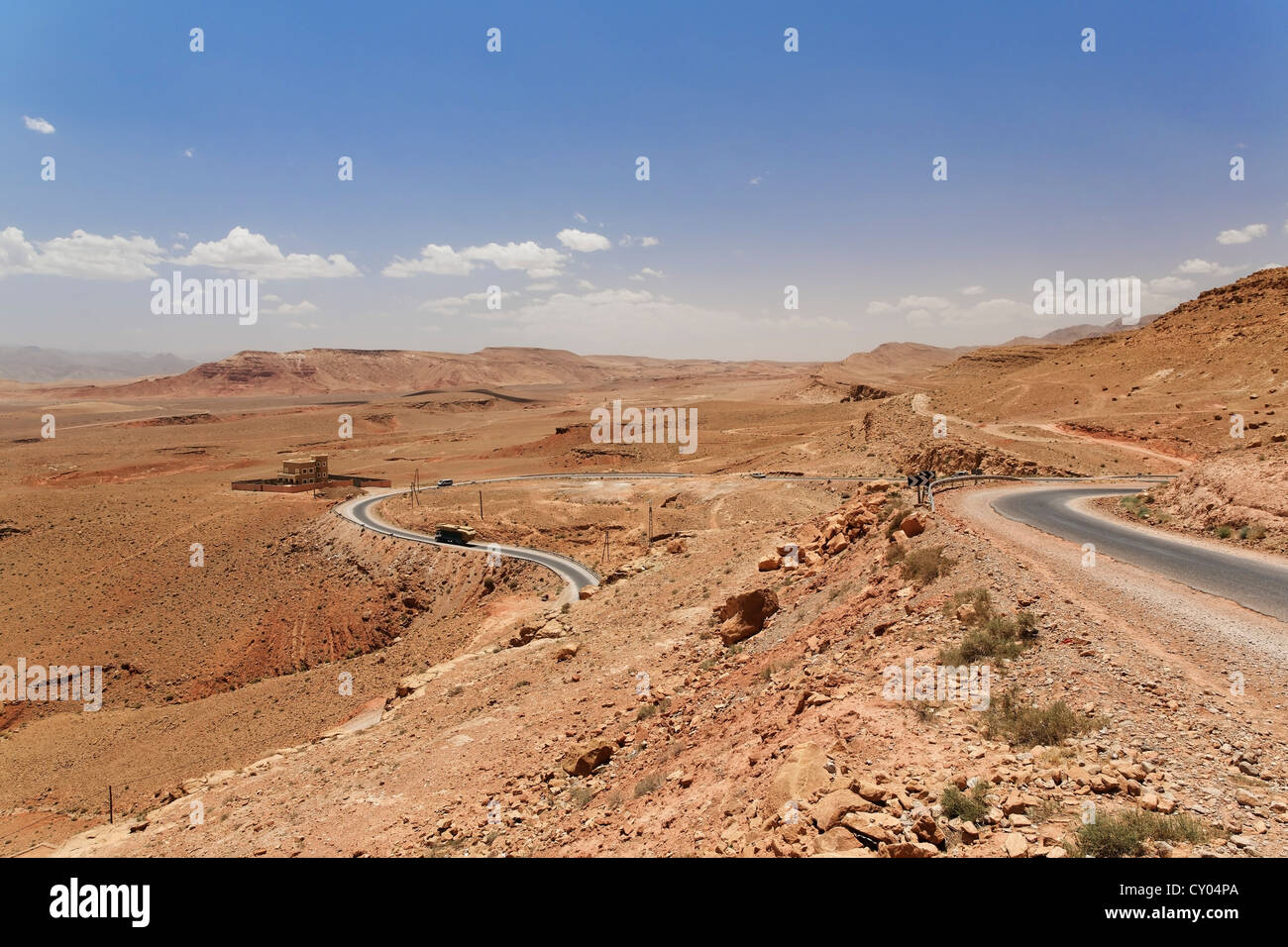Road near Tinghir, Souss-Massa-Daraâ, Morocco, North Africa, Maghreb ...