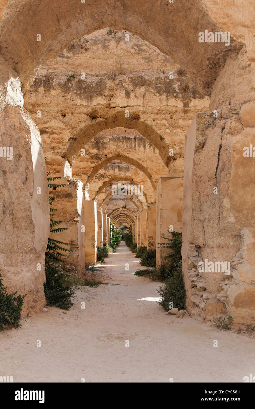 Bassin Agdal, Bassin de l'Agdal, royal stables of Moulay Ismail, Meknes ...