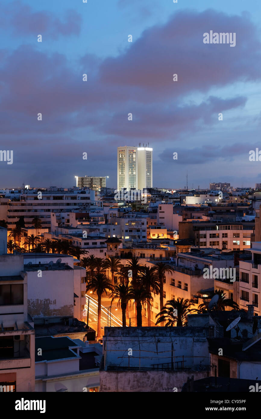 Casablanca cityscape morocco hi-res stock photography and images - Alamy