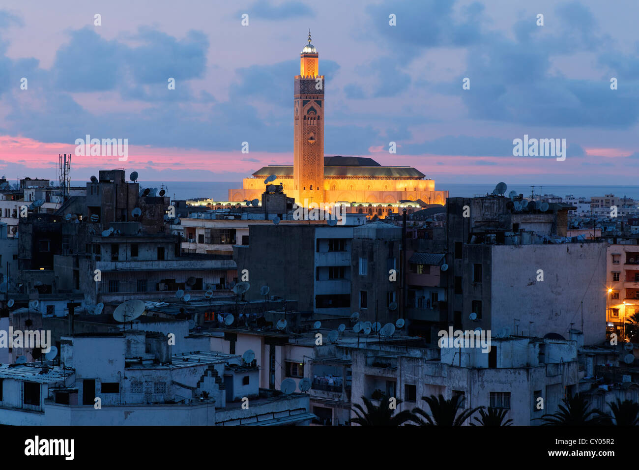 Casablanca cityscape morocco hi-res stock photography and images - Alamy