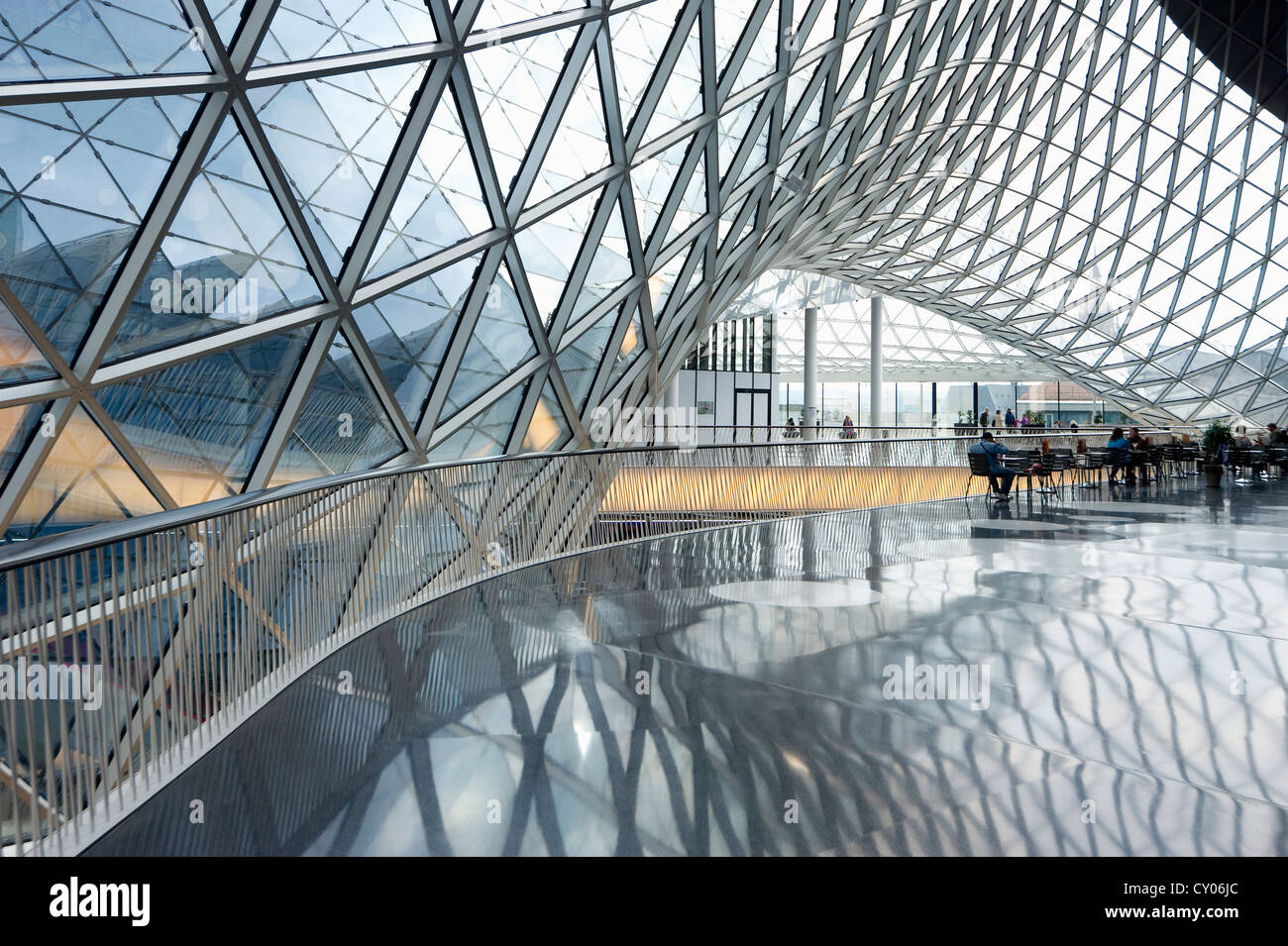 My Zeil shopping centre, by architect Massimiliano Fuksas, Frankfurt ...