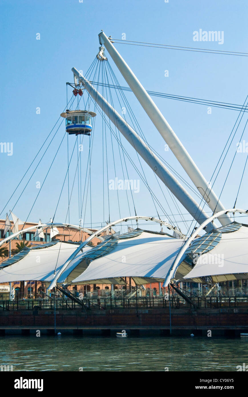 Waterfront, Ancient Port, Porto Antico, Genova (Genoa), Liguria, Italy ...