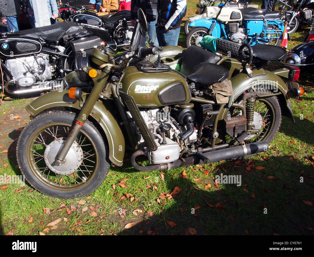 Dnepr motorcycle hi-res stock photography and images - Alamy