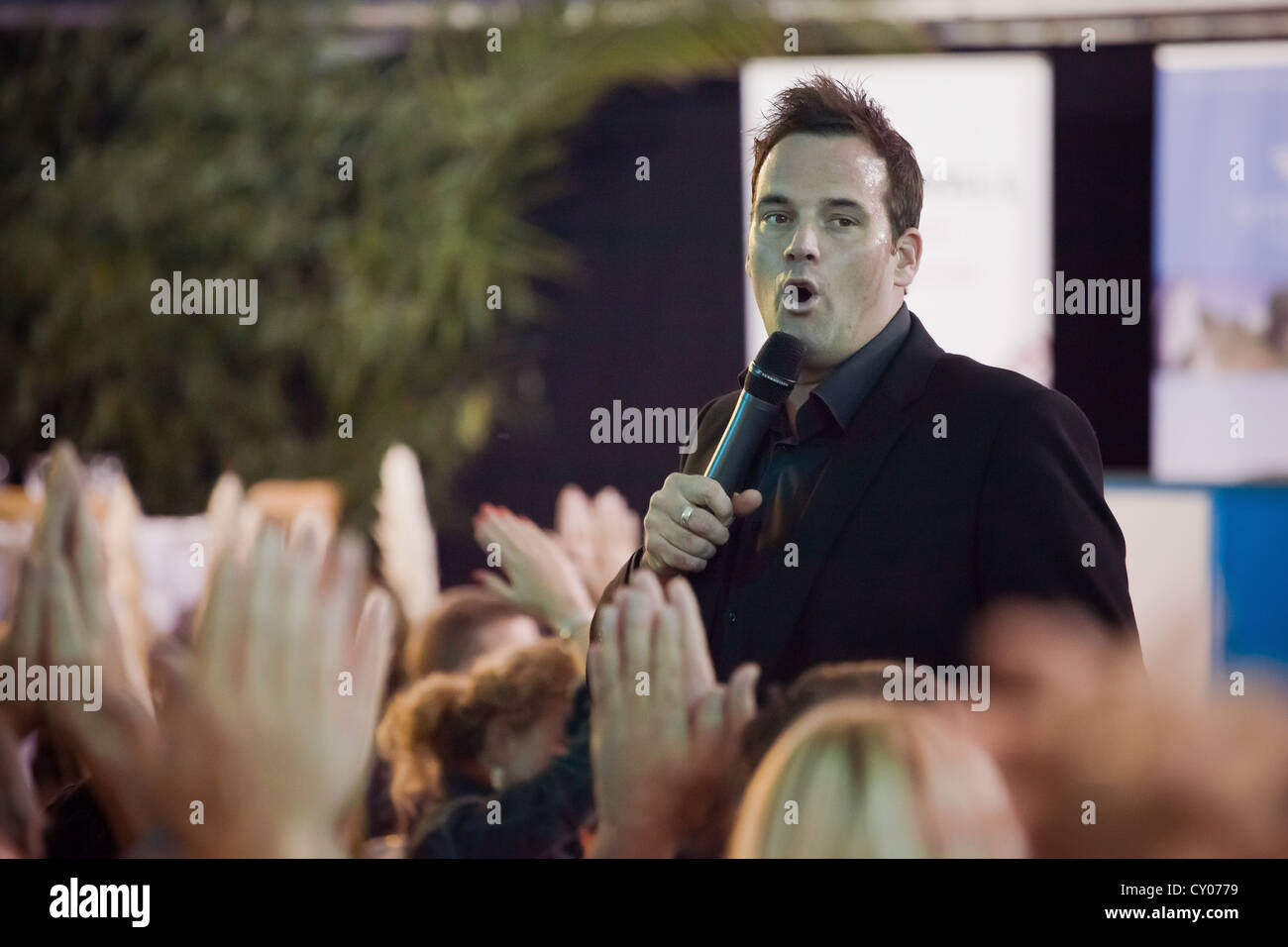Johnny Cowling at Falmouth Oyster Festival, October, 13 Stock Photo - Alamy