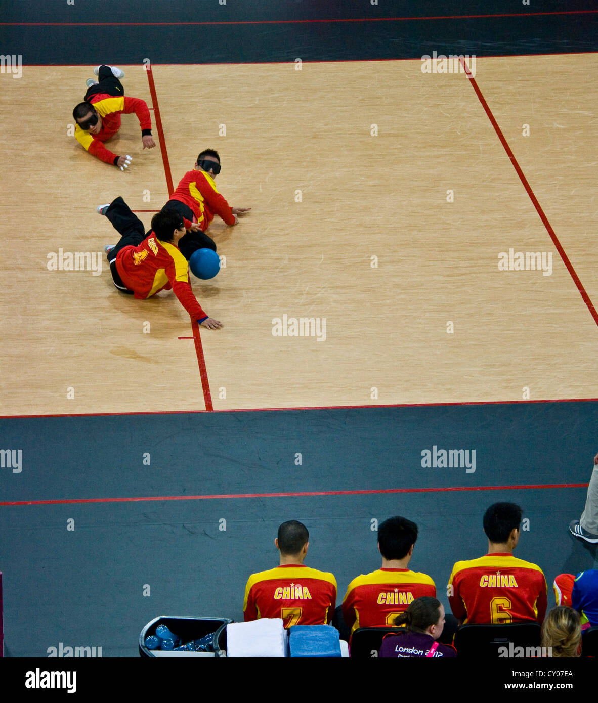Chinese goalball team hi-res stock photography and images - Alamy