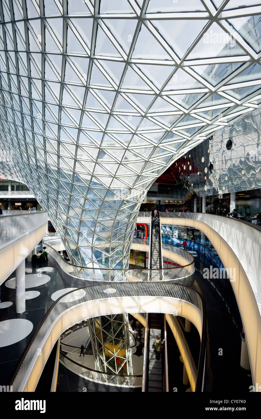 MyZeil shopping center, architect Massimiliano Fuksas, Frankfurt am ...