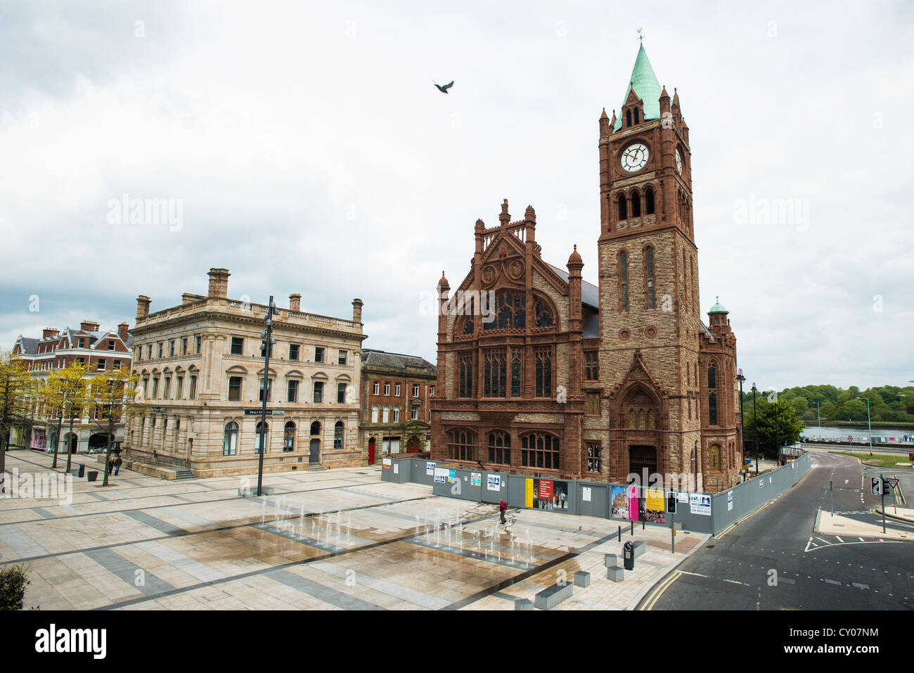Guildhall, Derry, Londonderry, Northern Ireland, United Kingdom, Europe ...
