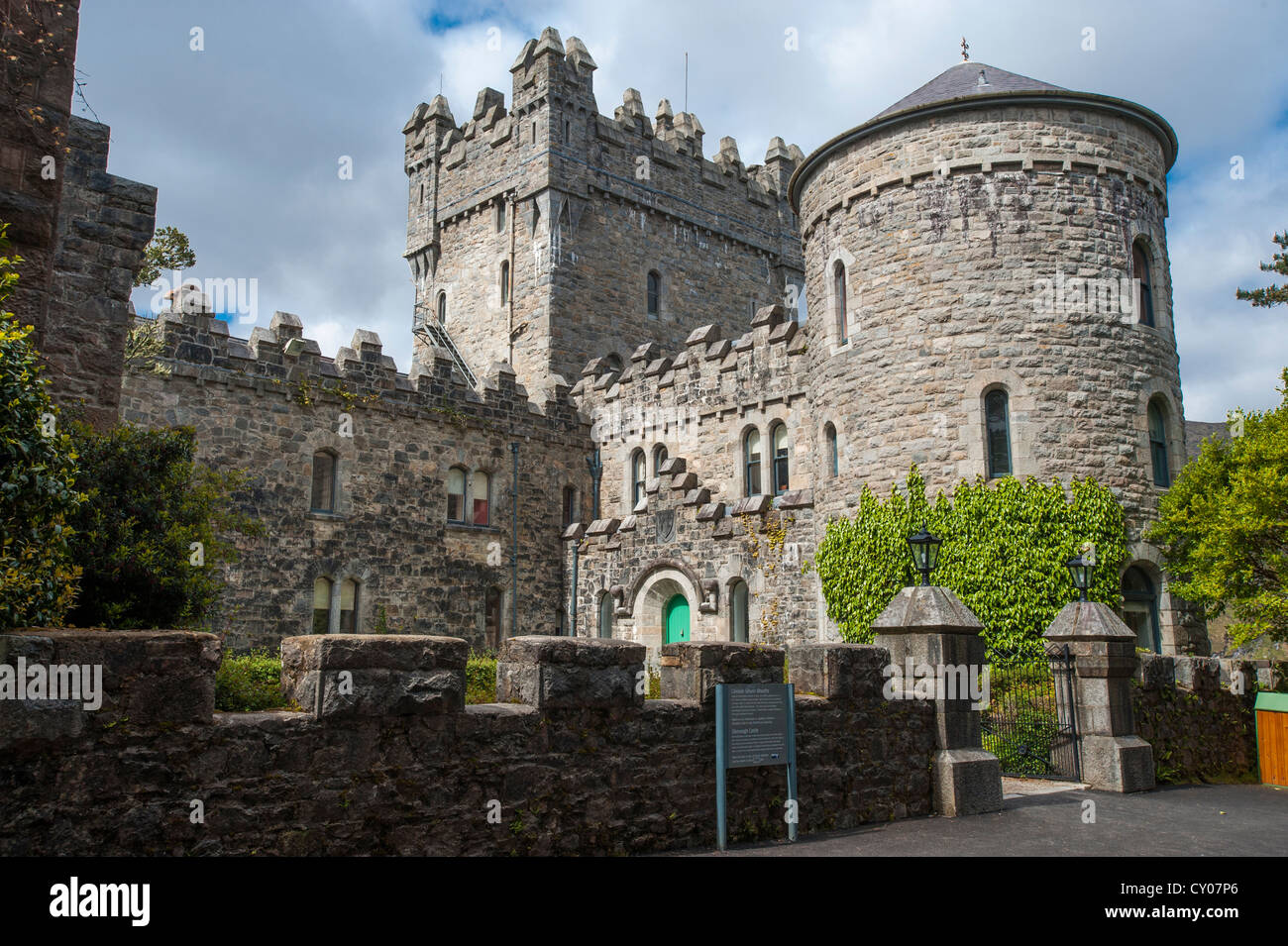 Glenveagh Castle, Donegal, Ireland, Europe Stock Photo - Alamy